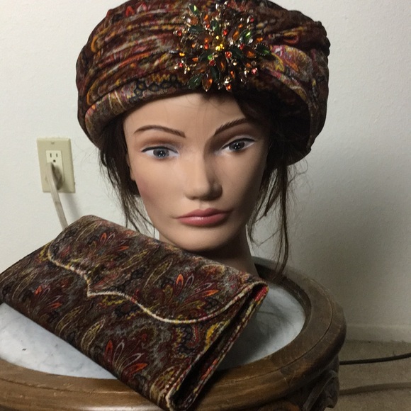 wikker original | Accessories | Vintage Wikker Hat And Clutch Bag With ...